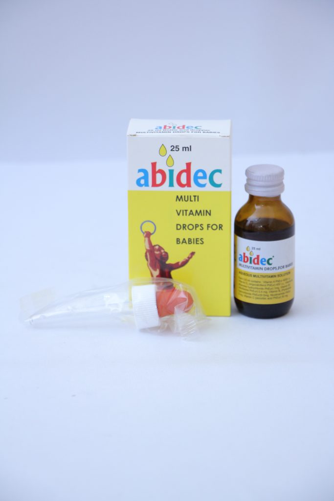Abidec 25ml multivitamin drops for babies – DGLOPA ONLINE PHARMACY