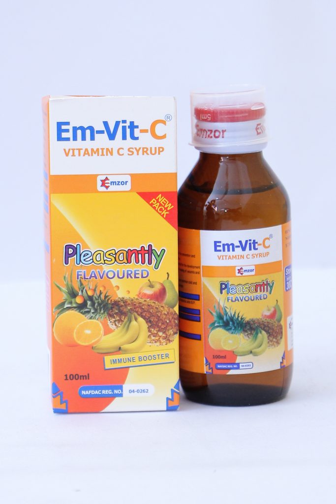 Em-vit-c syrup 100ml – DGLOPA ONLINE PHARMACY